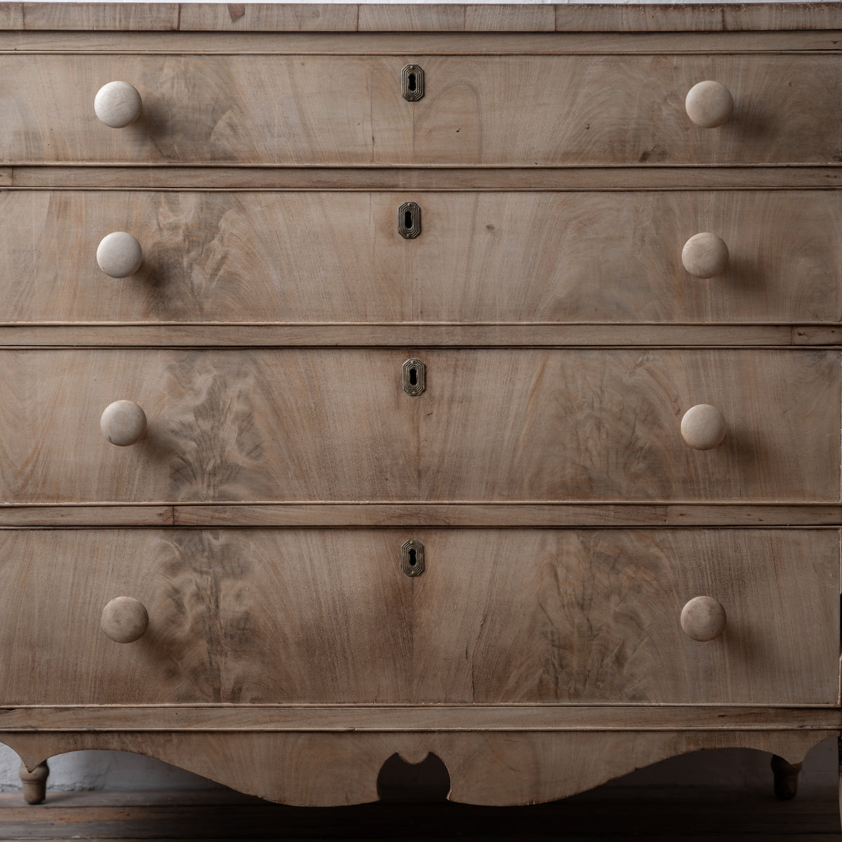 Bleached Sheraton Chest of Drawers, c.1810 – A.W. Johnston & Co.