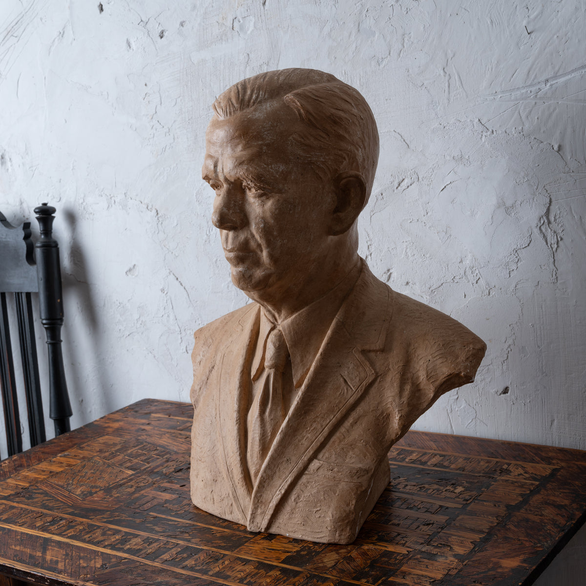 General George C. Marshall Plaster Bust by Rosario Russell Fiore – A.W ...