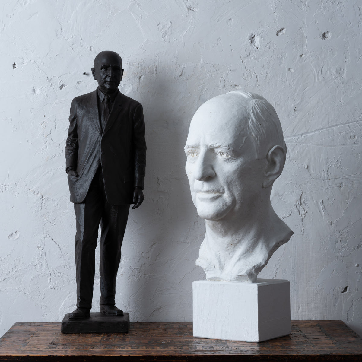 Richard Russell Jr. Bust by Rosario Russell Fiore, 1975 – A.W. Johnston ...