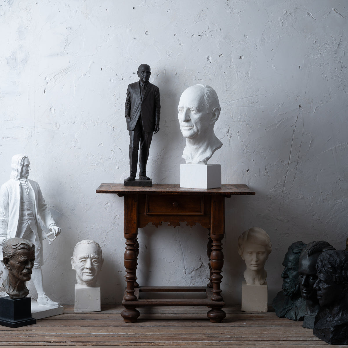 Richard Russell Jr. Bust by Rosario Russell Fiore, 1975 – A.W. Johnston ...